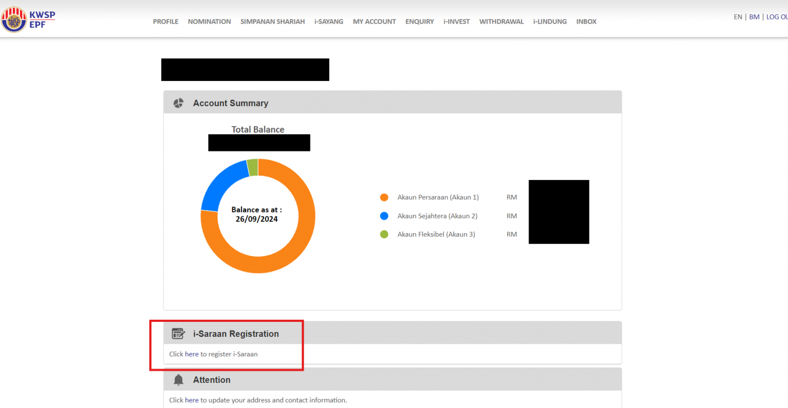Registering EPF I-Saraan – Fang & Co