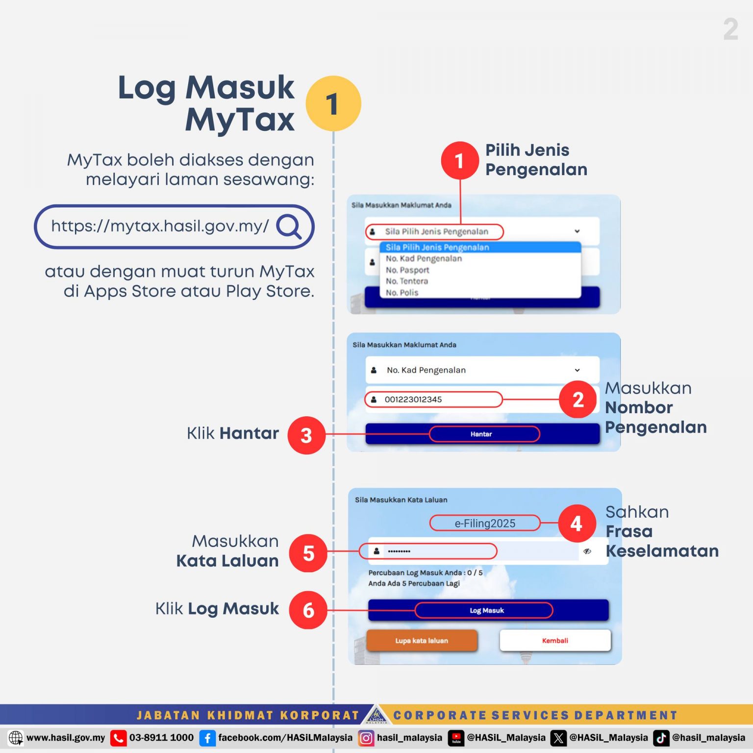 Reset MyTax Password – Fang & Co